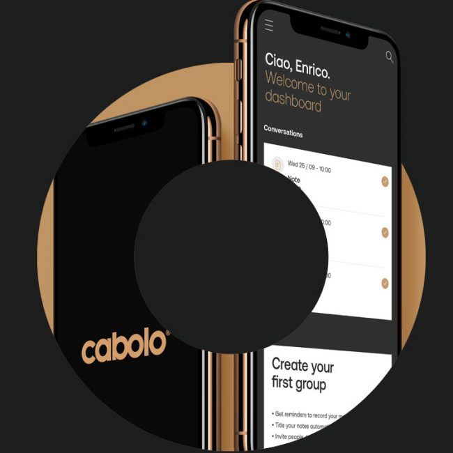 CABOLO records, transcribes, translates in real-time - Home